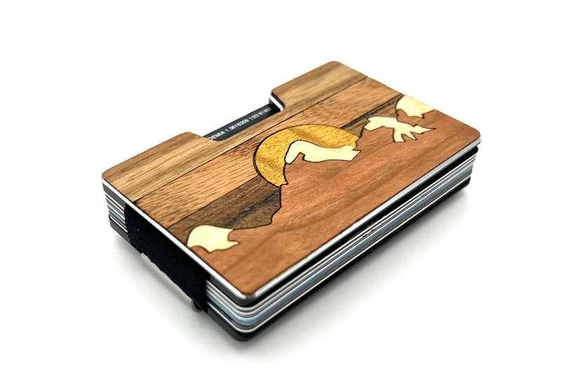 Wood Inlay Wallets | High Country Wallet Company